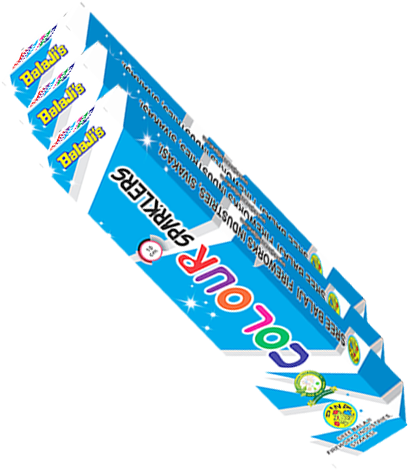 10 cm Colour Sparklers - Sree Balaji Fireworks